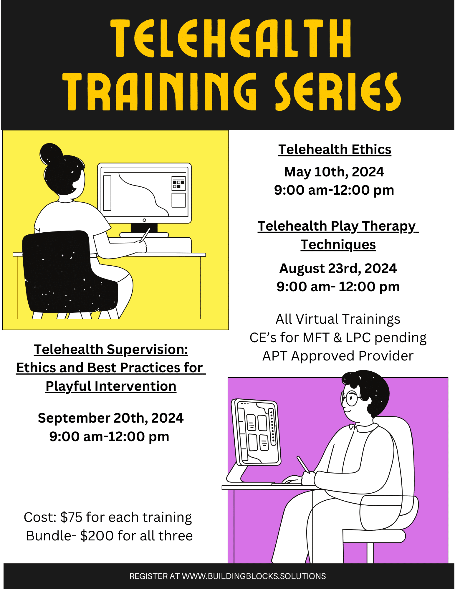 Telehealth Training Series (1) – Building Blocks Counseling